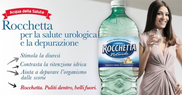 Rocchetta: pubblicità ingannevole. L'acqua in bottiglia non previene i ...