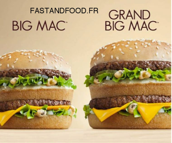 Grand Big Mac: calorie e grassi superano il fabbisogno giornaliero