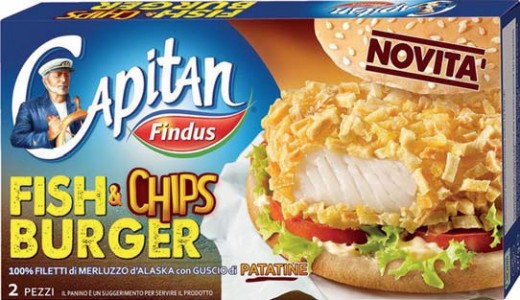 Findus rinnova la gamma di pesce panato per farcire i panini