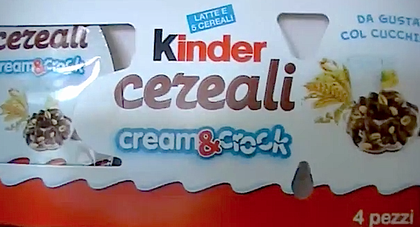 Kinder cereali Cream & Crock: il nuovo prodotto della Ferrero