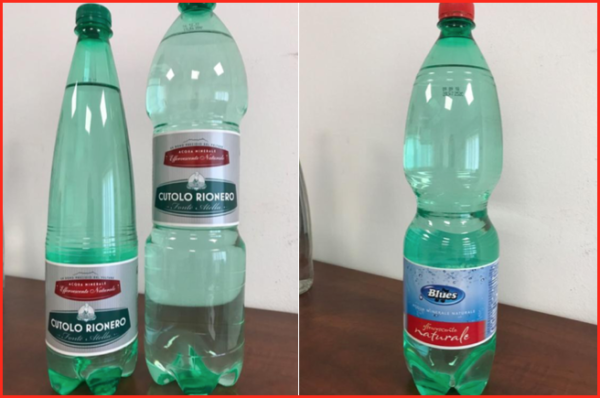 Acqua minerale Cutolo Rionero e Blues Eurospin ritirata per Pseudomonas