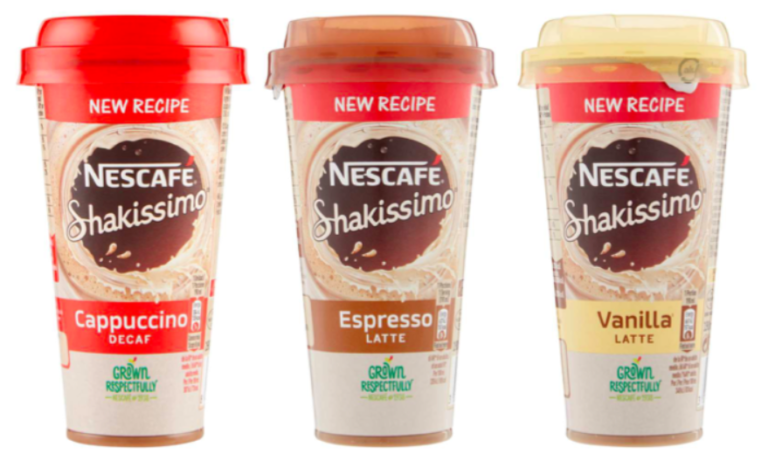 Nescafé, Galak, Nesquik shake richiamati a scopo precauzionale