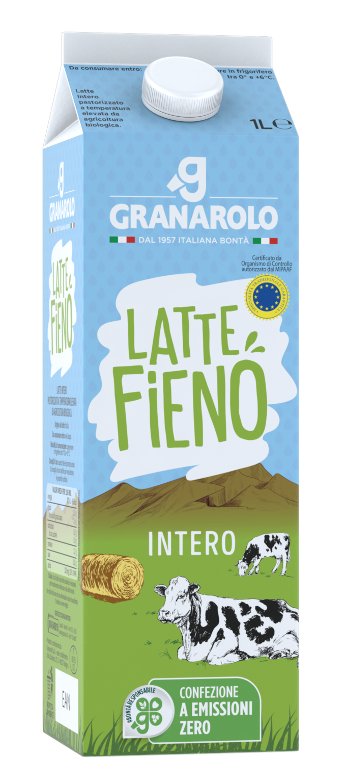 Latte Fieno STG, la nuova linea di prodotti Granarolo