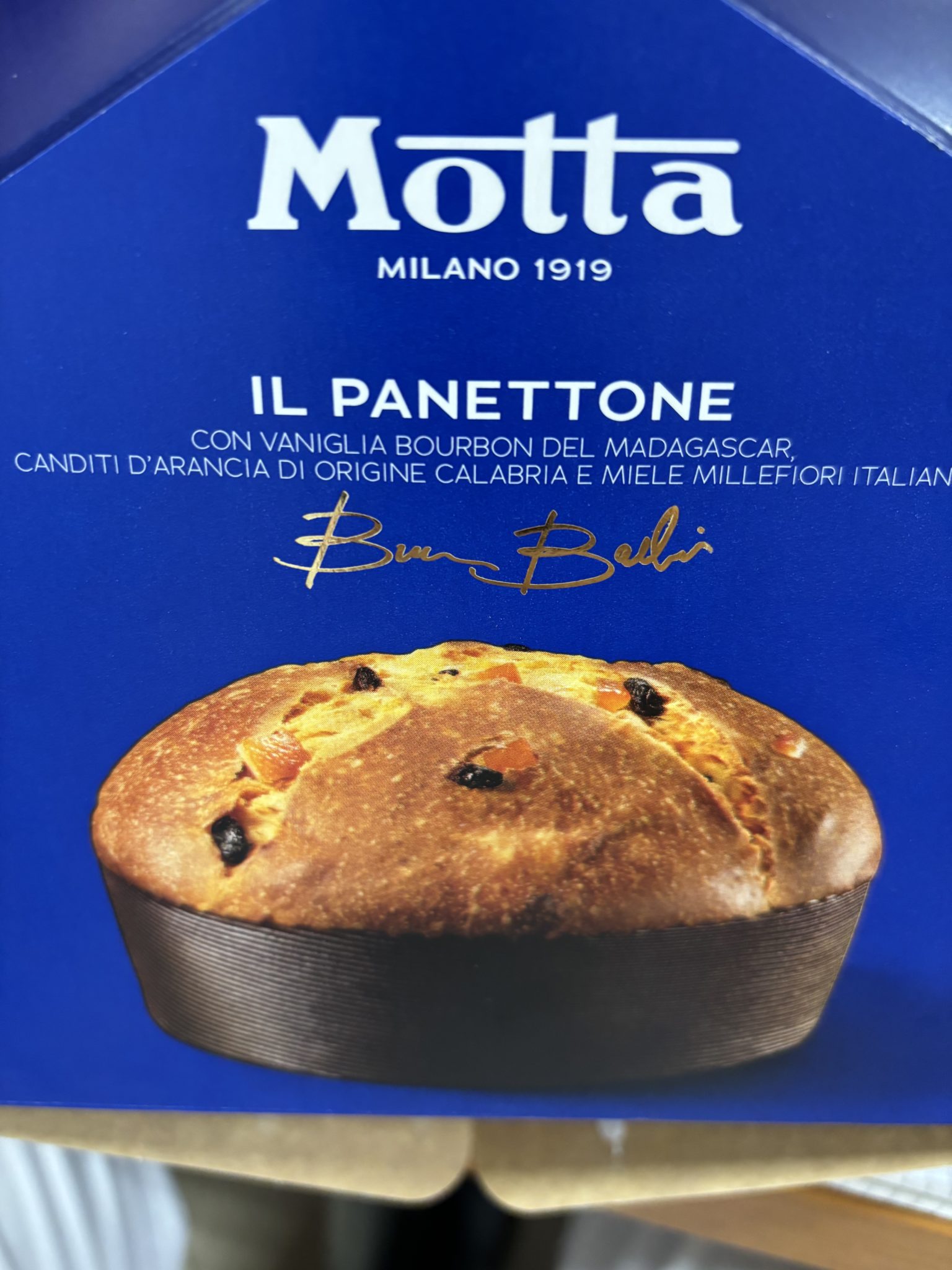 Panettone Motta Bruno Barbieri: l'etichetta è corretta?