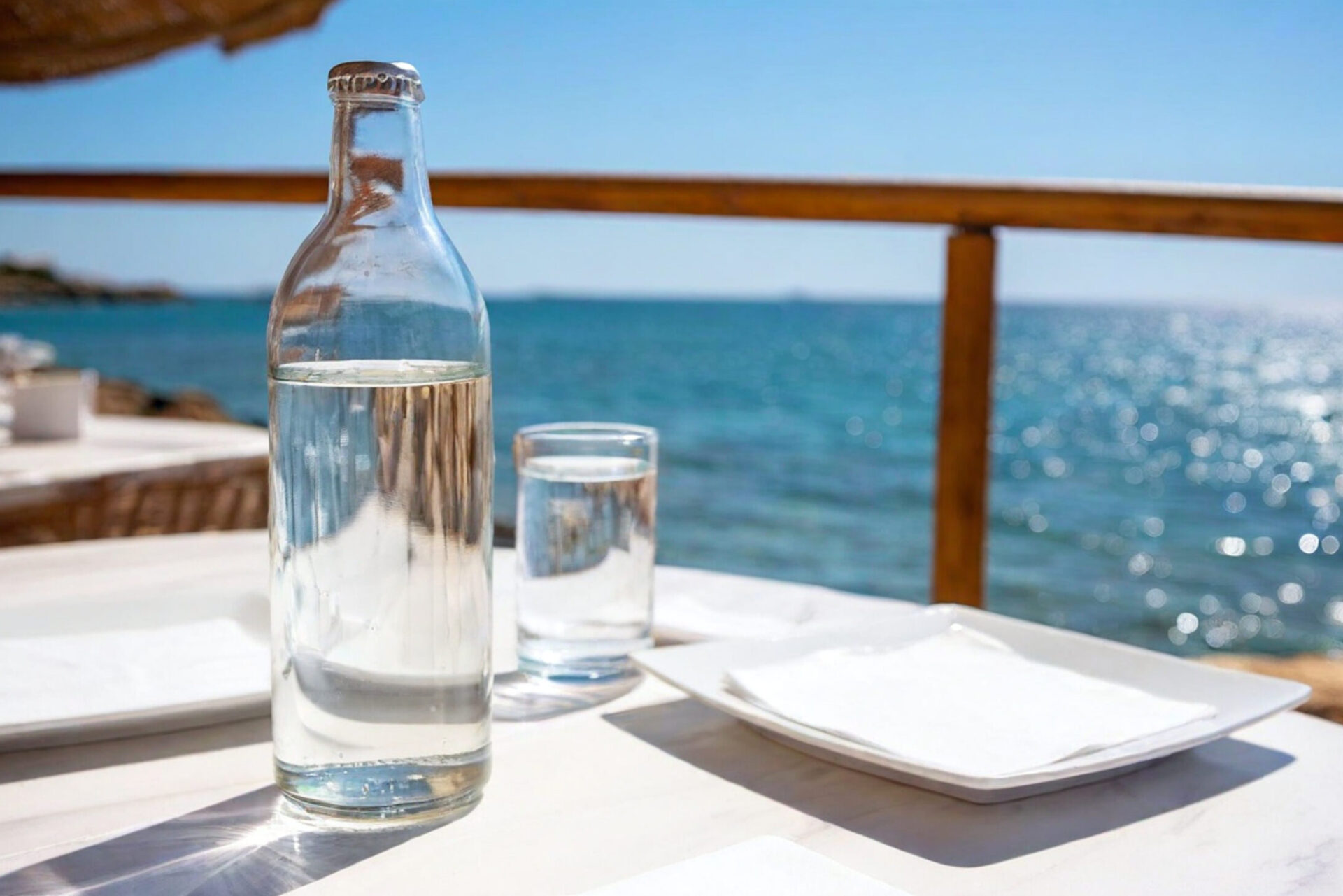 Acqua minerale sulle Dolomiti, in autostrada e sull'Isola dell'Elba
